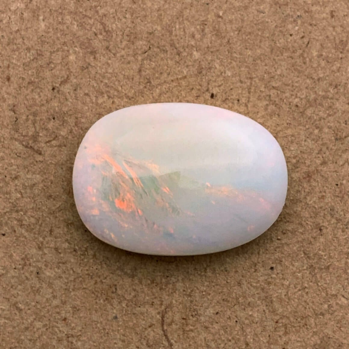 OPAL STONE Gemstone Red Fire 4.25-6.25 100% Original Certified rashi ratan